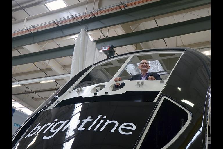 Brightline unveils Siemens locomotives and coaches | News | Railway ...